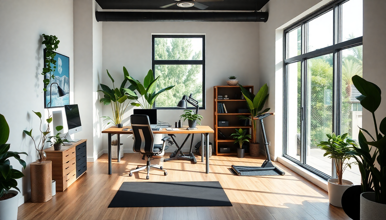 Innovative Approaches to Designing a Home Office and Fitness Space in ...
