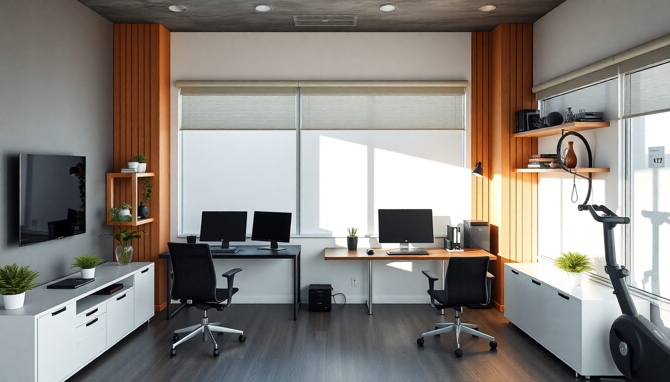 Innovative Concepts for a Harmonized Home Office and Fitness Space in 2025: Strategies to Boost ...