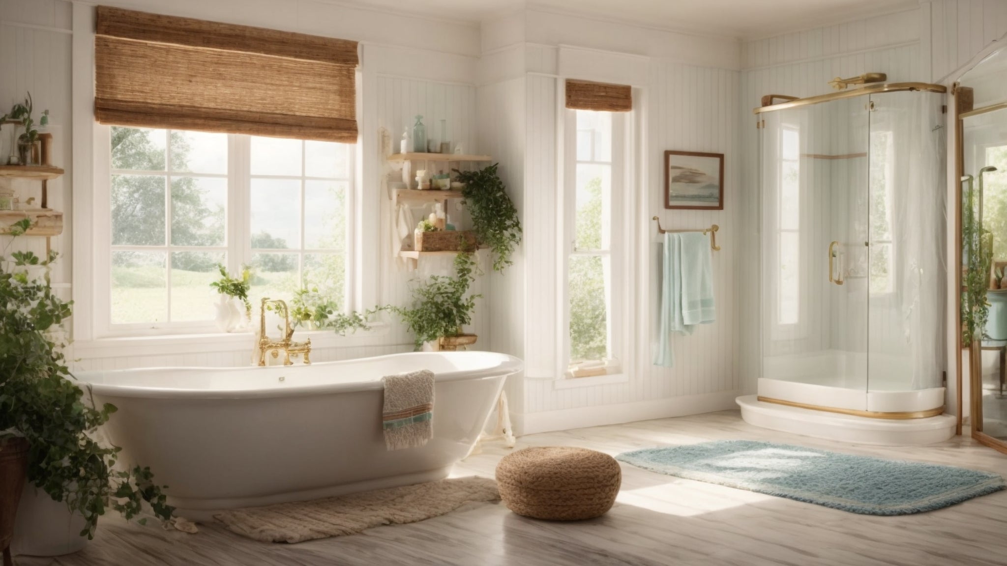 Country Comfort: Creating a Farmhouse Vibe in Your Bathroom · Dondepiso