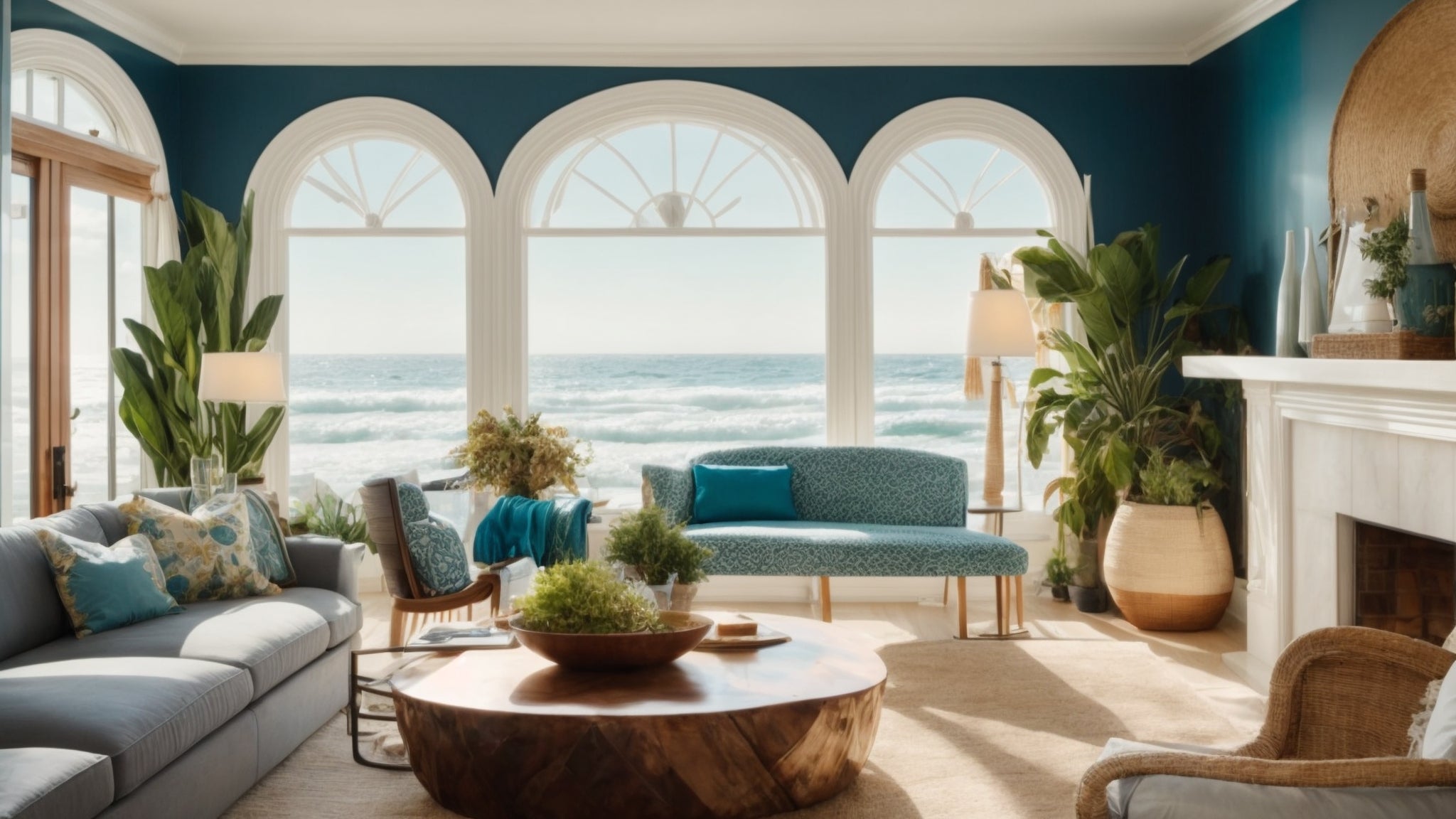 Oceanfront Oasis: Essential Elements of Nautical-Inspired Living Room ...