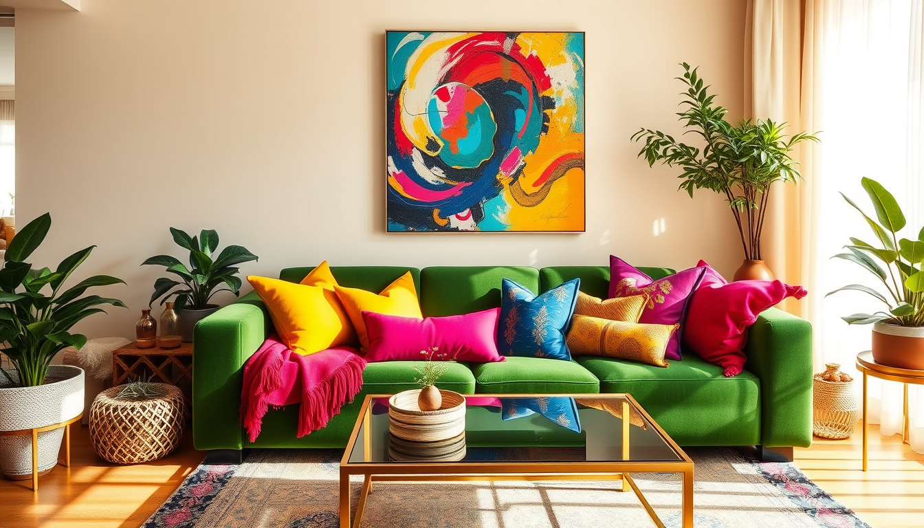Pop of Color: Vibrant Decor Ideas to Brighten Your Home – Dondepiso