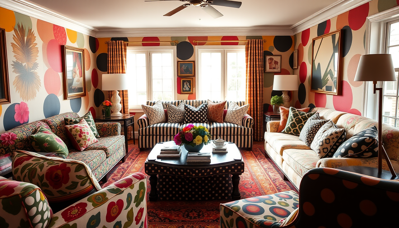 Playful Patterns: Add Personality to Your Space with Bold Prints ...