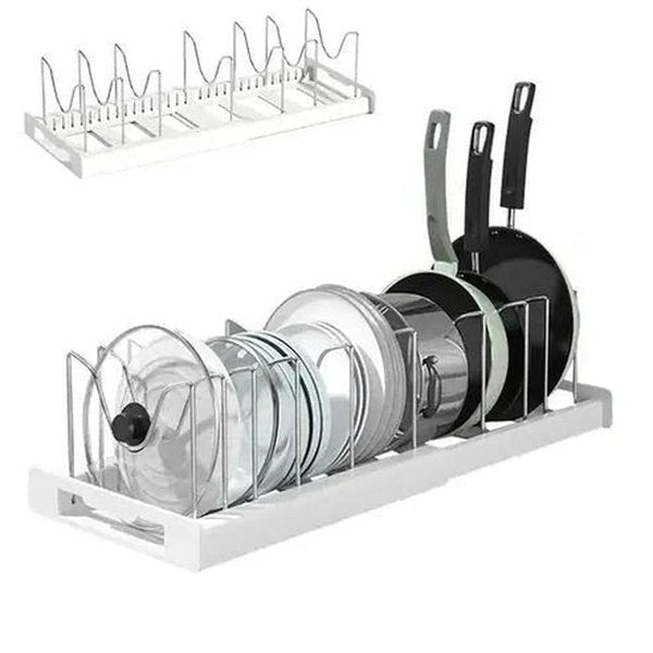 Expandable Pot Storage Rack – Dondepiso
