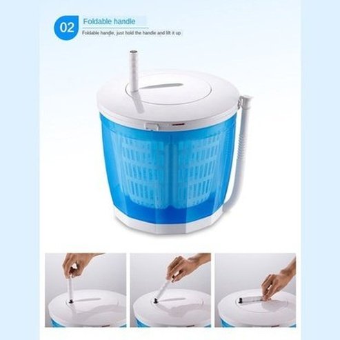 Mini Manual Washing Machine Without Electricity · Dondepiso