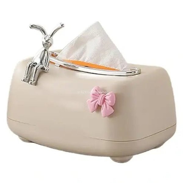 Practical Refillable Tissue Box with Spring Holder – Dondepiso