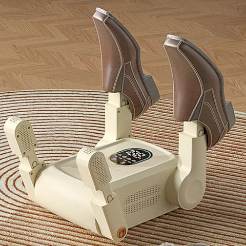 Digital Display Shoe Dehumidifier with UV Sterilization & Fast 4-Prong ...