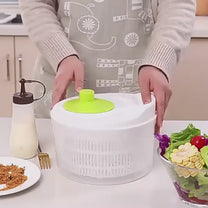 Manual Rotating Salad Bowl With Drain – Dondepiso