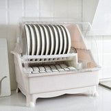 Dish Storage Box: Protect and Organize Your Dinnerware · Dondepiso