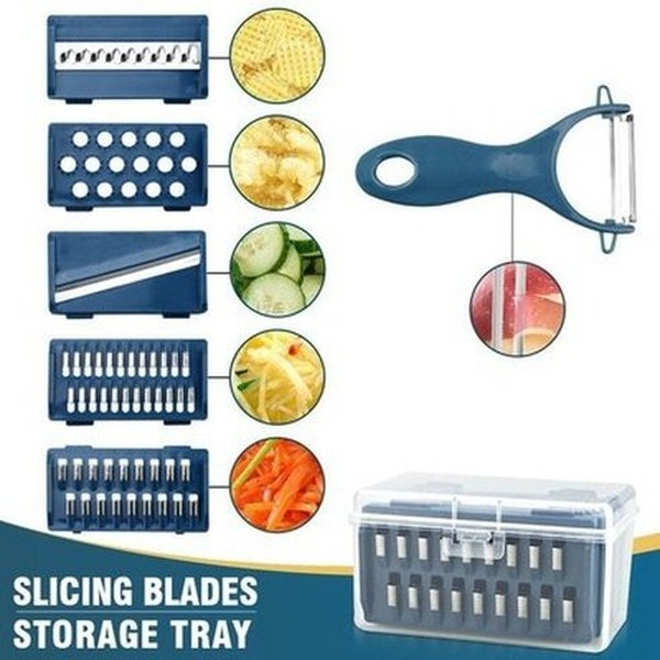 Safe Handheld Vegetable Slicer · Dondepiso
