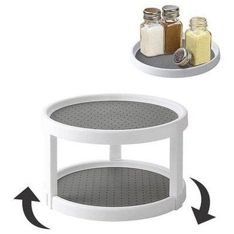 Rotating Spice Tray Organizer